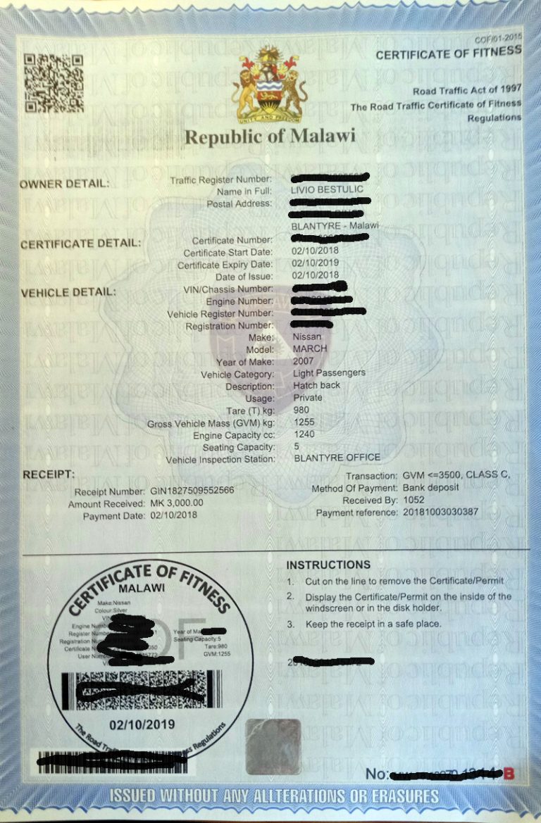 How to Buy, Sell & Overland with a Malawi Car (for Expats) - Realworld ...